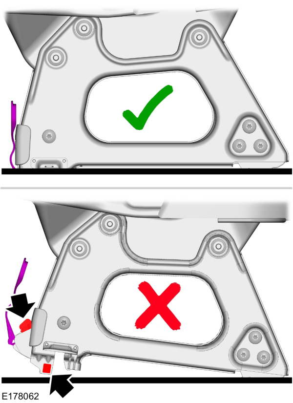 Rear Seat Correct Latching Guide