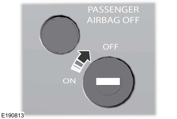 Turning the Passenger Airbag OFF