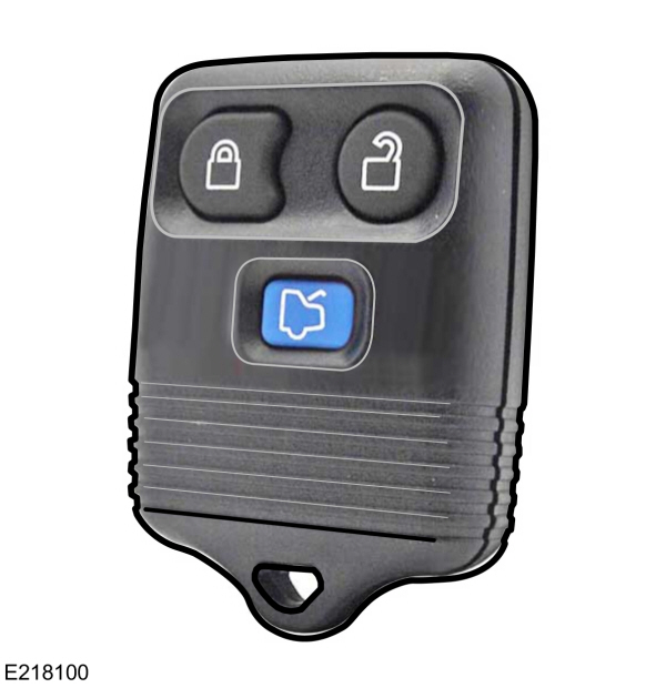 Remote Control with Liftgate Button