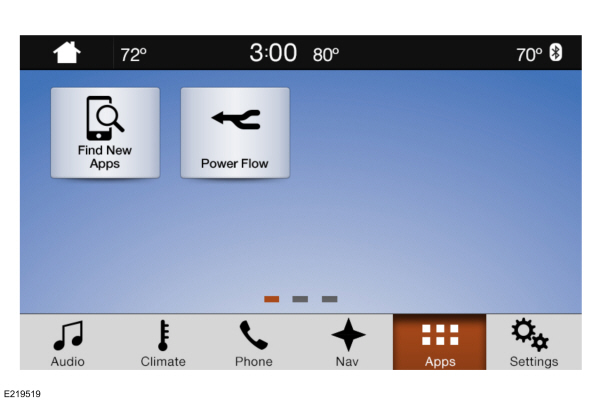 Power Flow Icon in Apps Screen