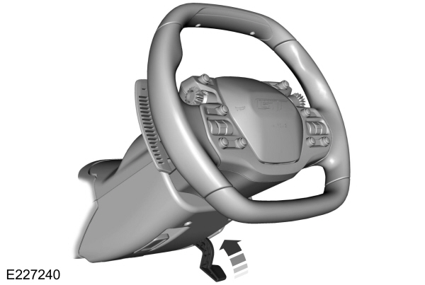 Manual Steering Wheel Adjust Lock