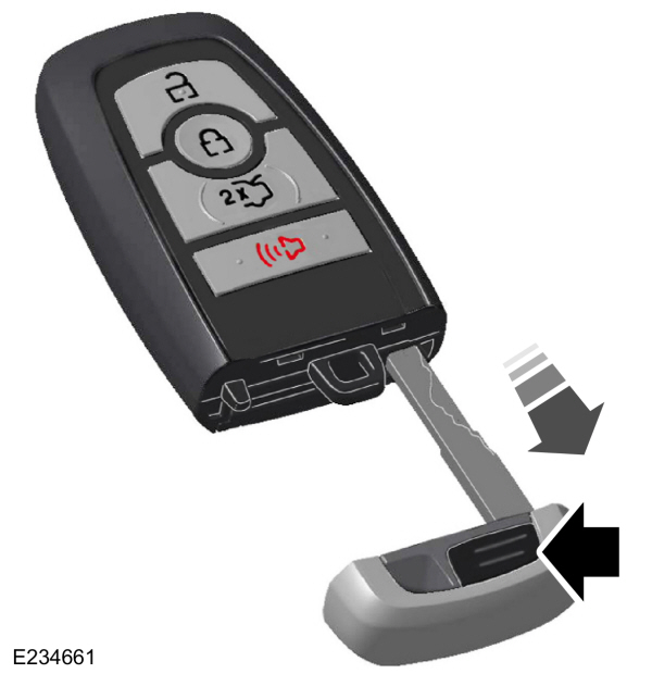 Intelligent Access Key Blade Removal