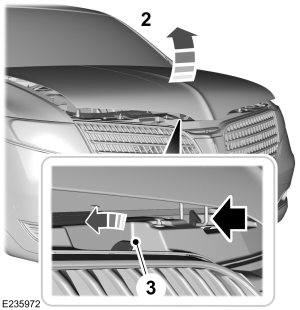 Exterior Hood Release