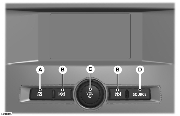 Rear Passenger Audio Controls
