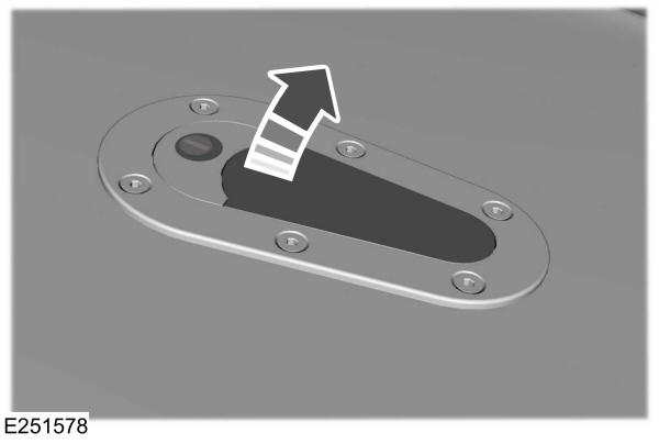 Rear Hatch Release Lever