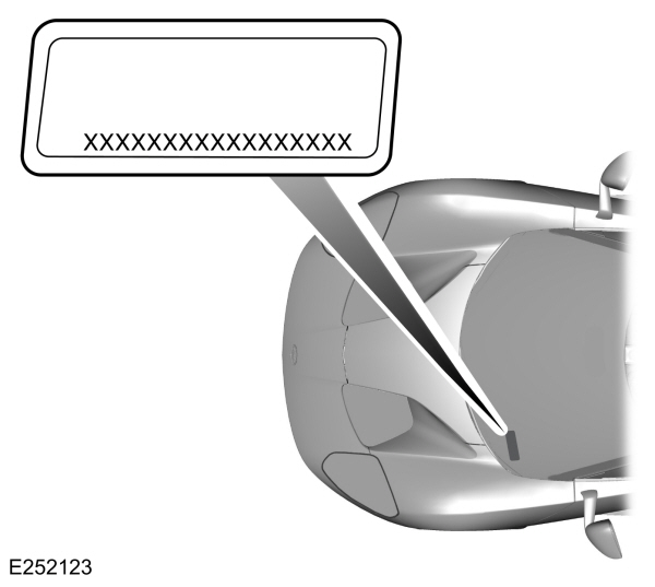 Vehicle Identification Number Tag
