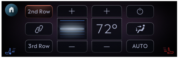 Rear Climate Touchscreen Overview