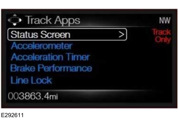 Track Apps Screen