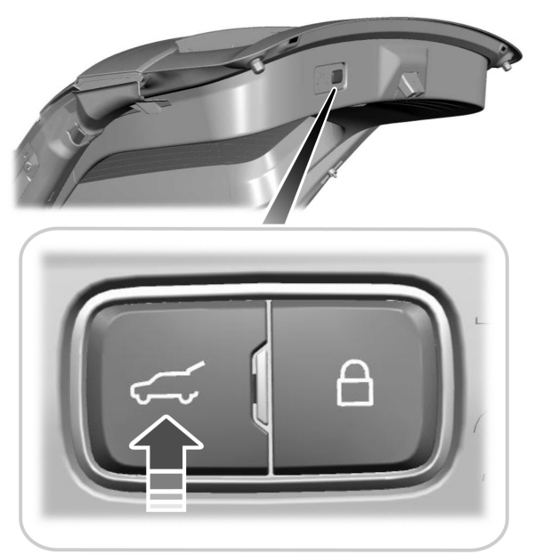 Liftgate Close Button