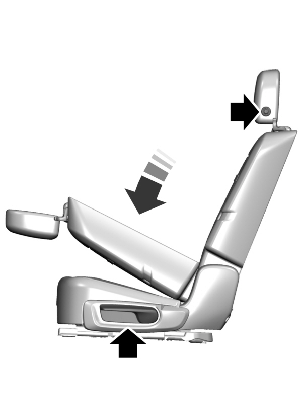 Recline/Fold Lever