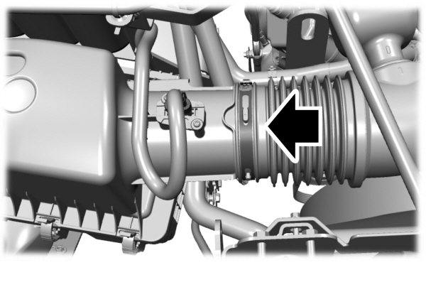 Engine Air Filter Clamp Removal