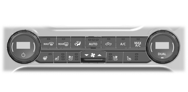 Climate Control Buttons