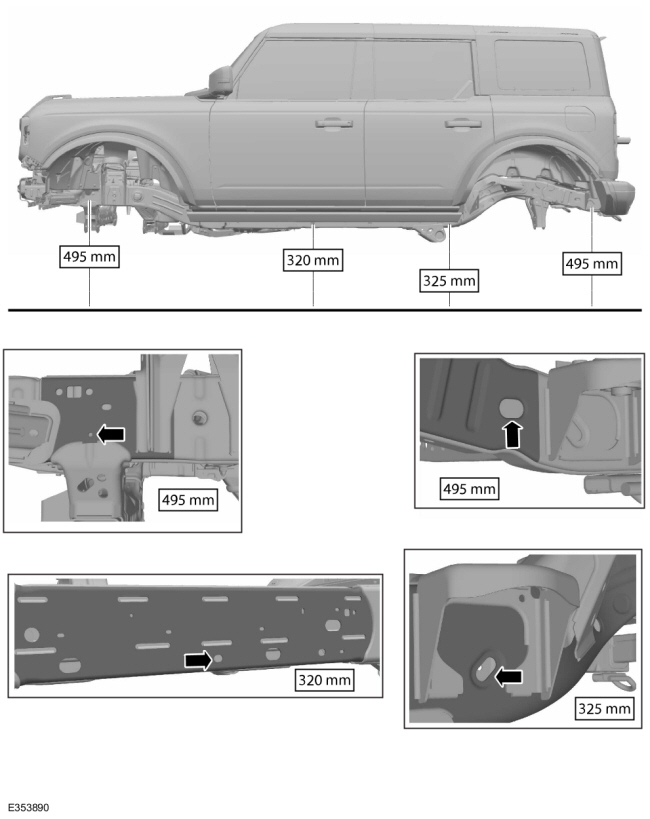 Frame dimensional drawings? | Bronco6G - 2021+ Ford Bronco & Bronco ...