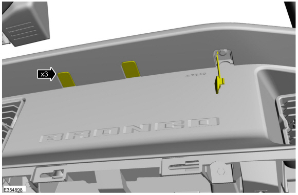 Front defrost/ a/c vent maps, schematics? Help! | Bronco6G - 2021+ Ford ...
