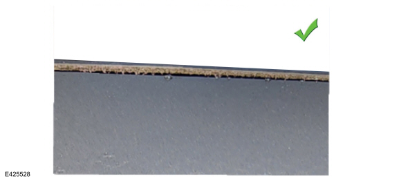 Hard top plastic melted and/or blistered (Non-warrantable)